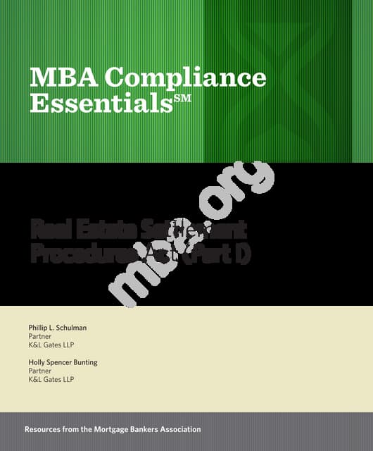 MBA Compliance Essentials CFPB Exam Manual | PDF