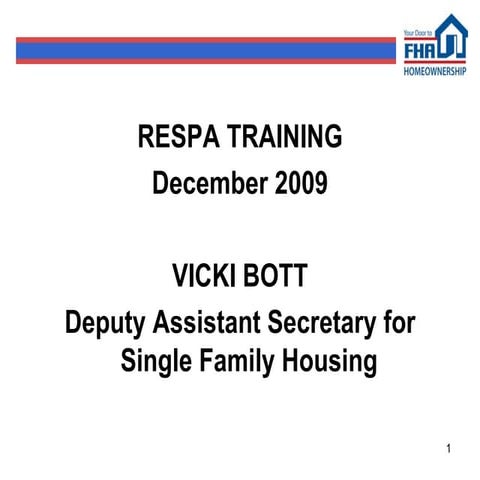 RESPA in Plain English | PPT