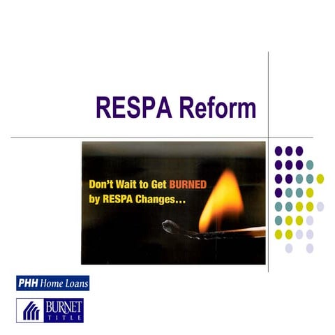 Respa Training 1 05 10 | PPT