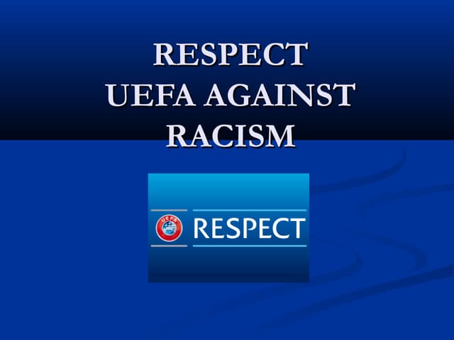Say No To Racism Respect