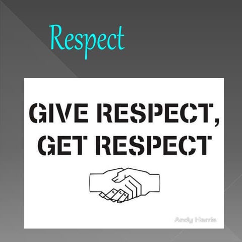 Respect | PPT
