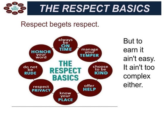Respect powerpoint | PPT