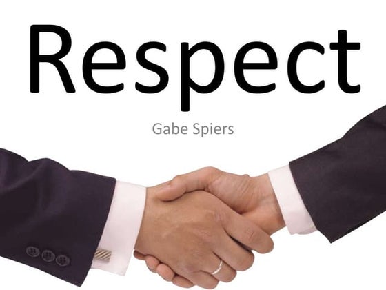 Respect | PPT