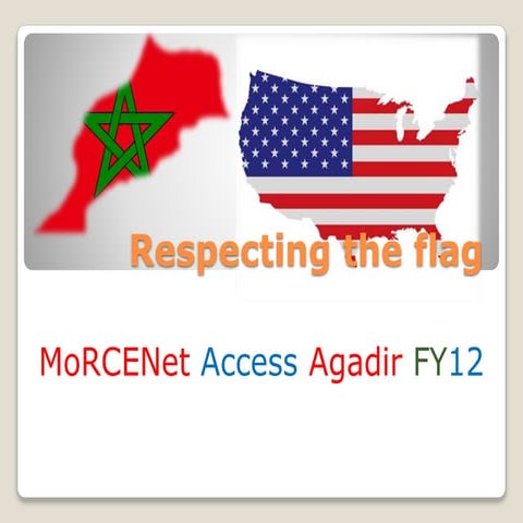 Respecting the flag | PPT