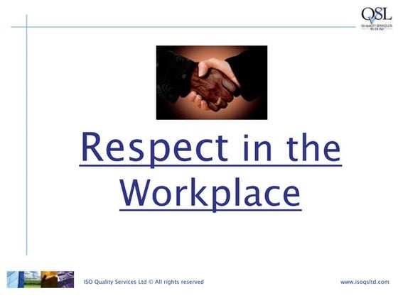 Respect powerpoint 26 slides | PPT