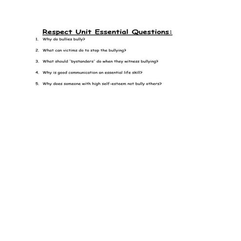 Help with bullying | PDF