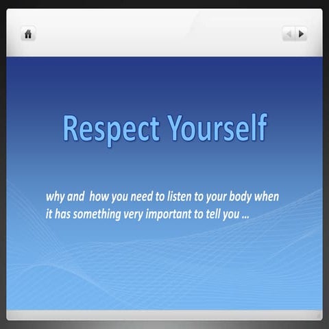 Respect yourself | PPTX