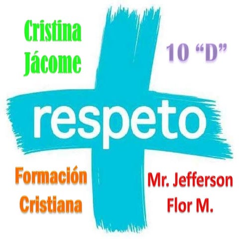 El respeto | PPTX