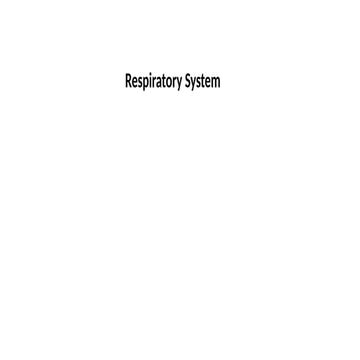 Respiration of human ................... | PPTX