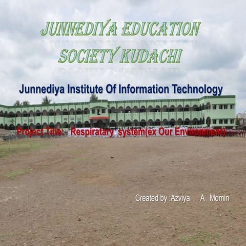 Respiration Project by Azviya | PPT