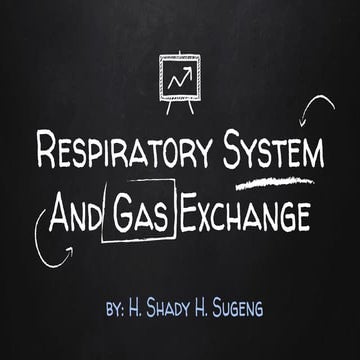 Respiratory System And Gas Exchange | PDF