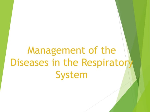 Assessment of respiratory system | PPT