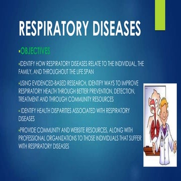 Respiratory diseases | PPTX