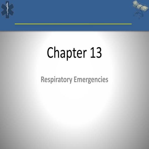 Chapter 16 Respiratory Emergencies for EMT | PPT