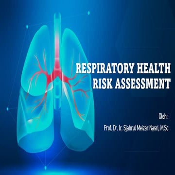 Respiratory Health Risk Assessment(1) (2).pdf | Lung and Respiratory ...