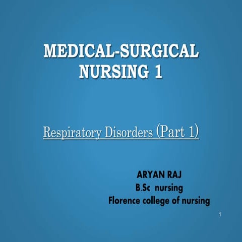 Respiratory Part 1 aryan raj.ppt