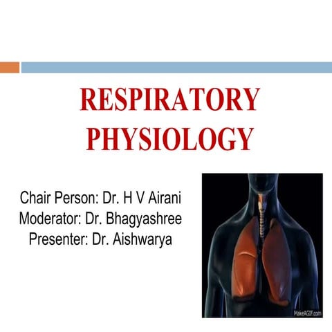 Respiratory System - Physiology | PPSX