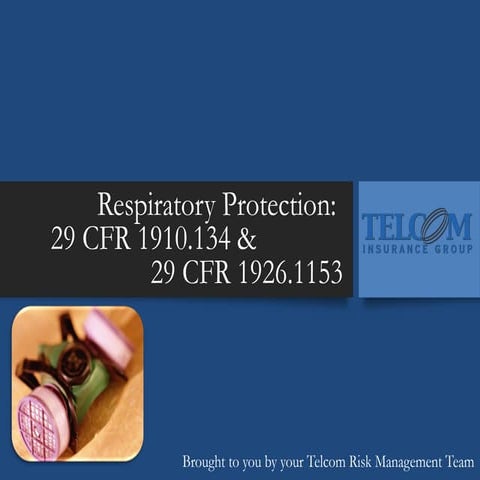 Respiratory Protection | PPT