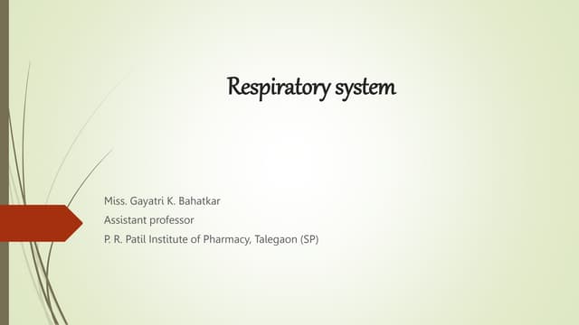 Respiratory System GRADE 6.pptx