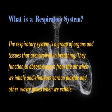 Respiratory System.pptx science 9 JHS lesson | PPT