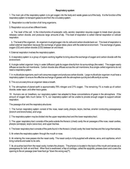 EVOLUTION OF RESPIRATORY SYSTEM | PPTX