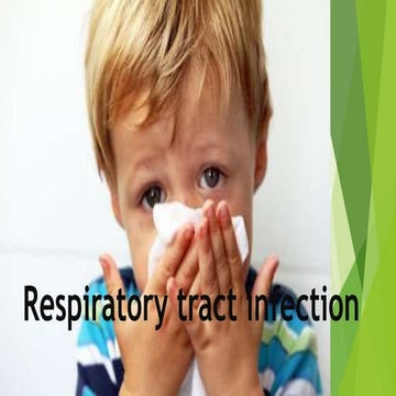 Respiratory tract infection | PPT