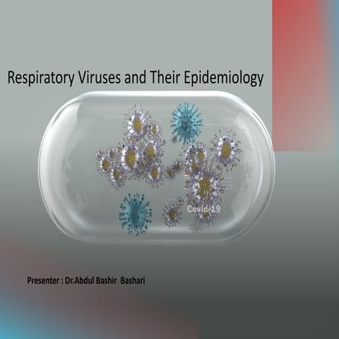 Respiratory Virus and Epidimology final.pptx