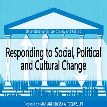 responding to Social, Political and Cultural Change | PPT