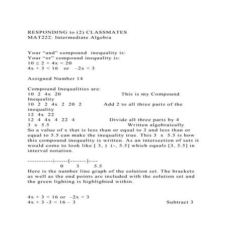 Compound Inequalities.pptx Gr 7,8 Algebra 1 | PPTX