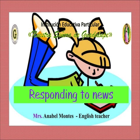Responding to news | PPT