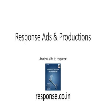 Response Ads & Productions | PPTX
