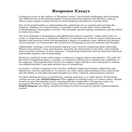 Response Essays. 012 Essay Example Writing Ged Practice Test Extended ...