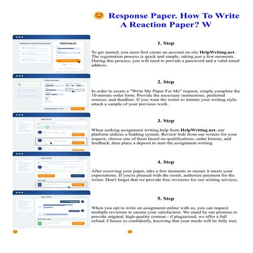 Response Paper. How To Write A Reaction Paper W | PDF