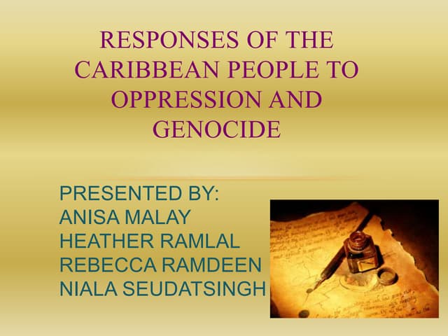 Caribbean Studies Caribbean society and culture | DOCX | Education