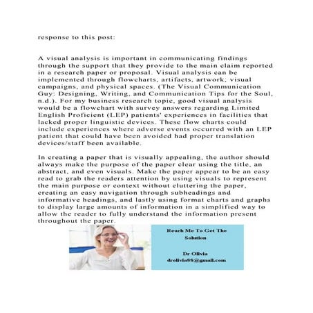 response to this postA visual analysis is important in commun.docx