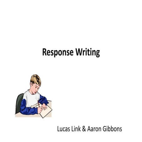 Response Writing | PPT