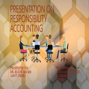 Responsibility accounting | PPTX