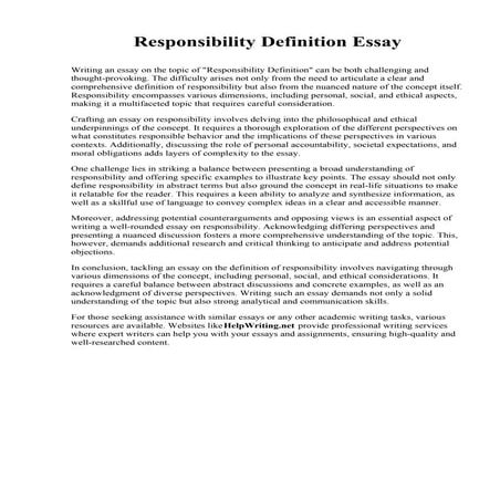 Responsibility Definition Essay.pdf