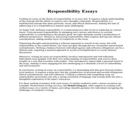 Responsibility Essays.pdf