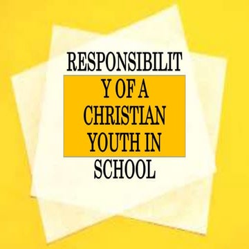 Responsibility of Christian Youth.pptx