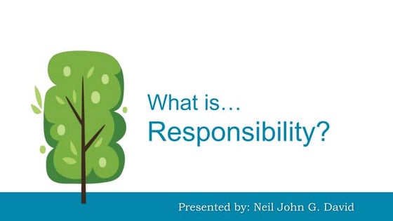 Responsibility+powerpoint | PPT