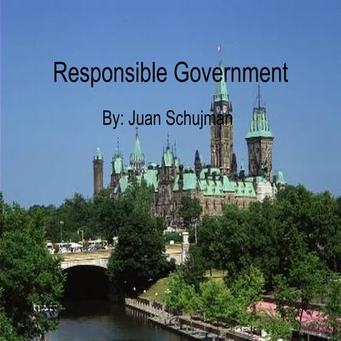 Responsible Government | PPT