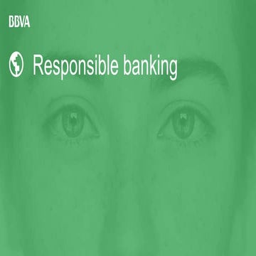 Responsible Banking BBVA September 2018 | PPT