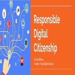 Responsible Digital Citizenship | PPTX