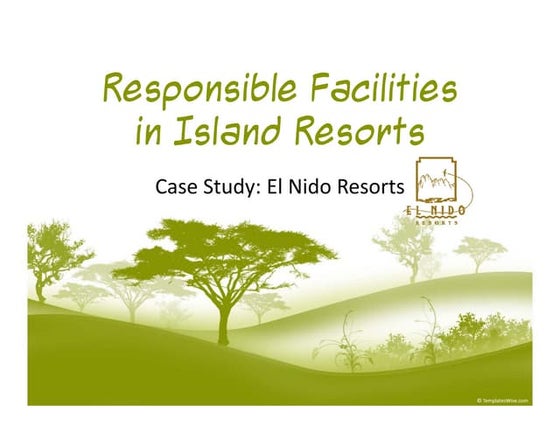 “Sustainable tourism for biodiversity conservation – Case study: El ...