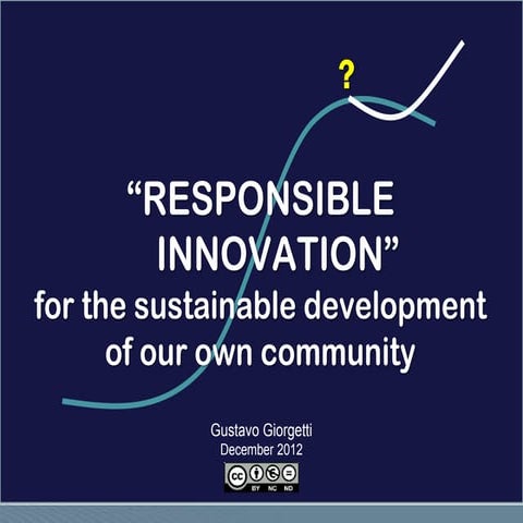 Responsible innovation | PDF