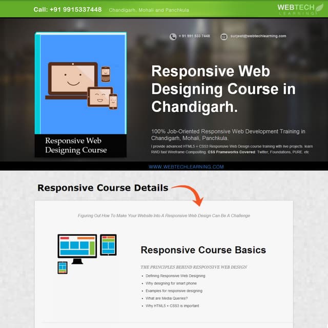 Responsive Web Design Course Syllabus | PDF