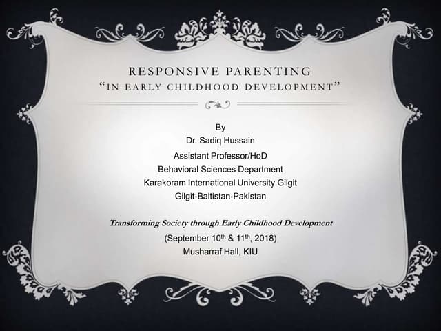 Responsible parenthood | PPT