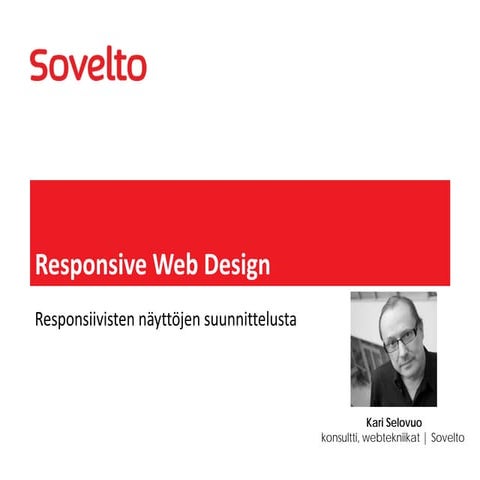 Responsive web design best practises lyhyt | PDF