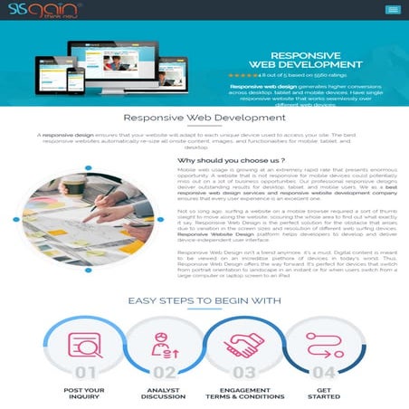 Responsive Web Development Company in USA | PDF